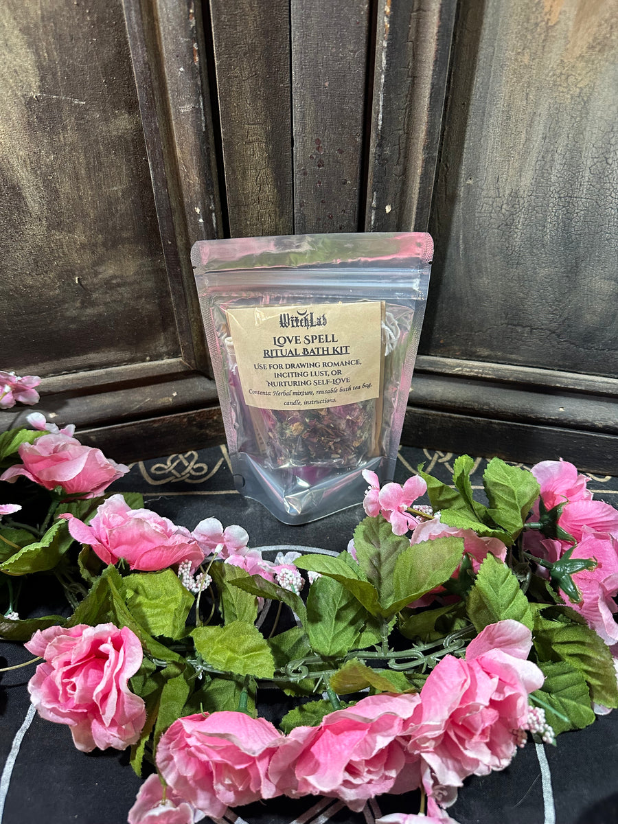 Love Spell Ritual Bath Kit – WitchLab