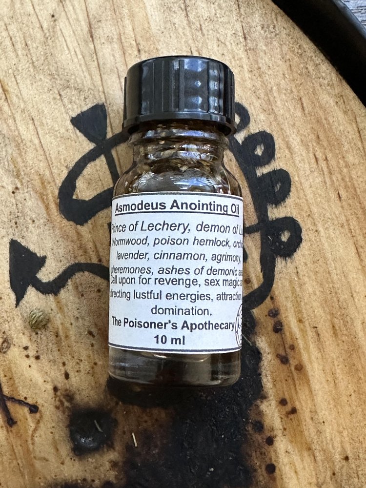 Asmodeus Anointing Oil – WitchLab