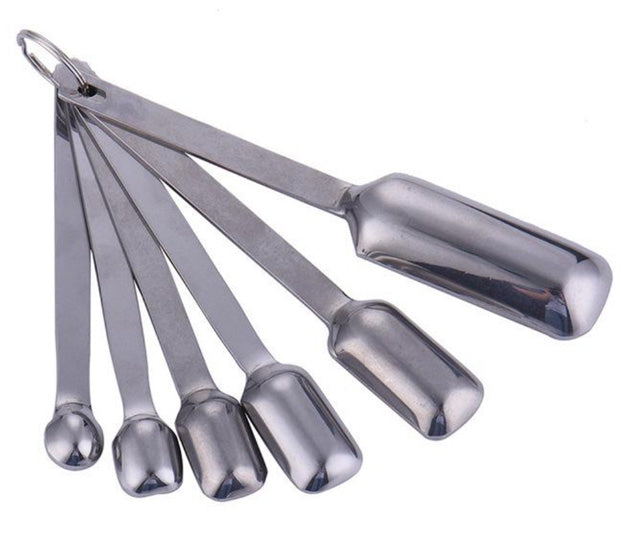 Set of Six Stainless Steel Measuring Spoons – WitchLab