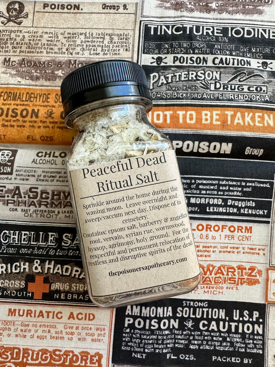 Peaceful Dead Ritual Salt – WitchLab