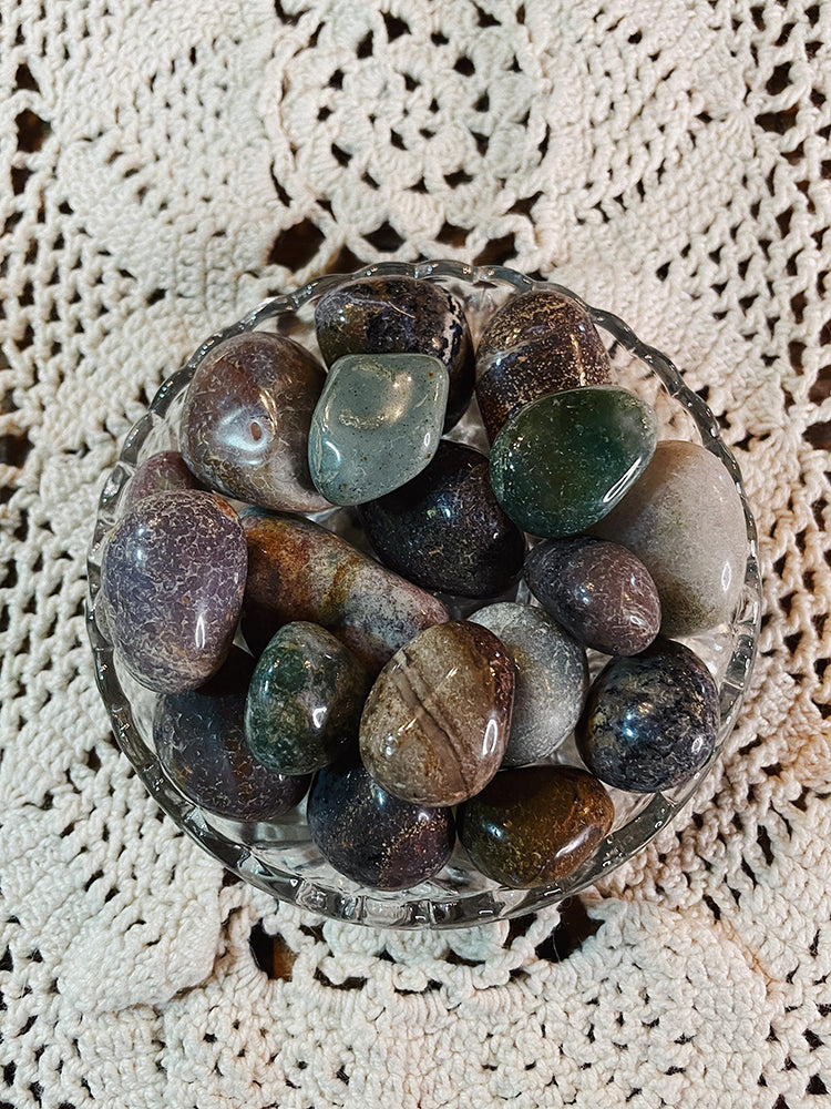 Tumbled Fancy Jasper #FJ – WitchLab